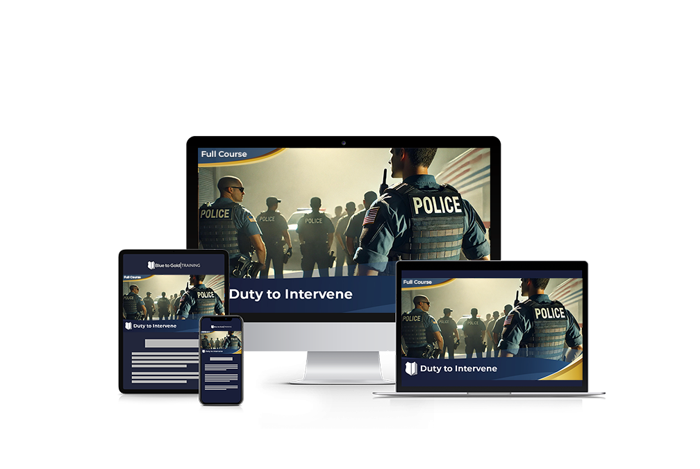 Duty to Intervene – Blue to Gold Store