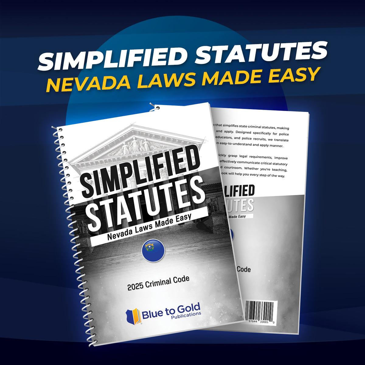NEW! Simplified Statutes: Nevada Laws Made Easy – Blue to Gold Store