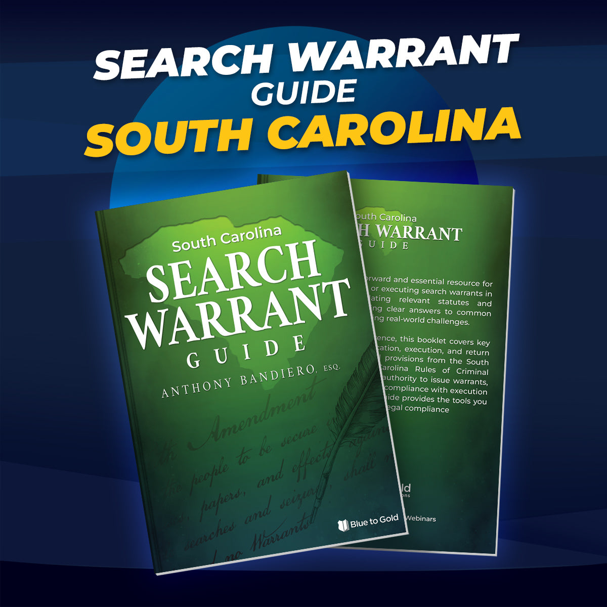 South Carolina Search Warrant Guide – Blue to Gold Store