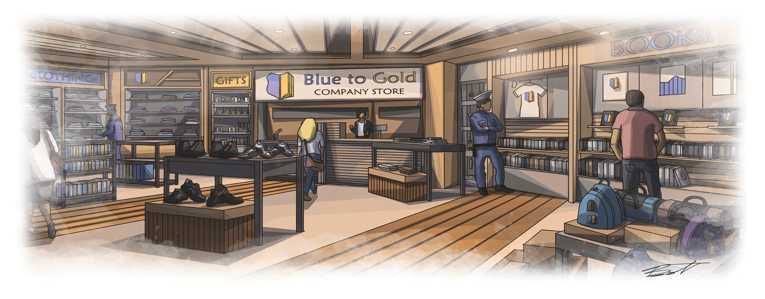 Blue to Gold Store
